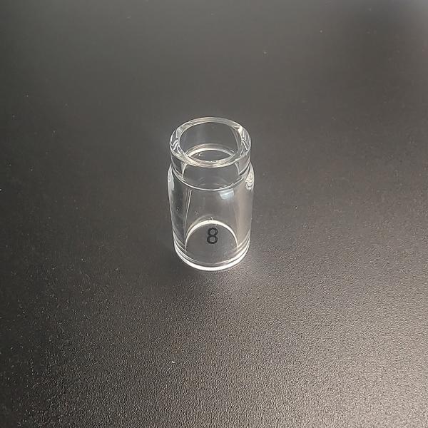 Quality UPPERWELD 53NQ61S-8 Clear Glass Nozzle Tig Torch Accessory for Improved Gas for sale