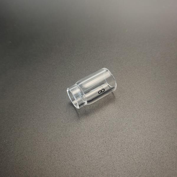 Quality UPPERWELD 53NQ61S-8 Clear Glass Nozzle Tig Torch Accessory for Improved Gas for sale