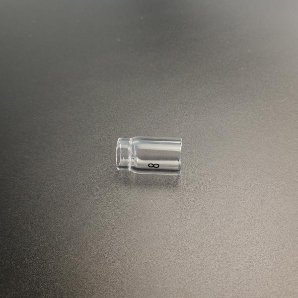 Quality UPPERWELD 53NQ61S-8 Clear Glass Nozzle Tig Torch Accessory for Improved Gas for sale