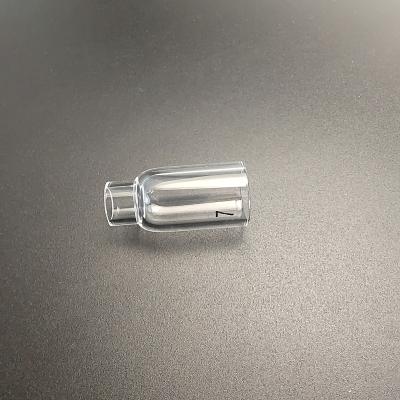 Cina Saldatura di vetro di lavorazione ugello di quarzo trasparente Tazze Tig Accessori per Tig Saldatura torcia in vendita