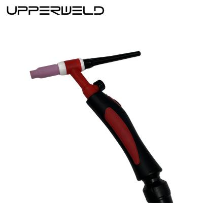China Tipo de gás de soldadura profissional Tig UPPERWELD WP17FV TIG Tocha de soldadura Tocha completa à venda