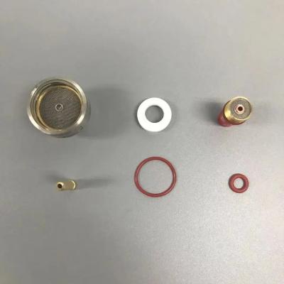 Cina Disegno leggero UPPERWELD WP17/18/26 54NQCN 16 Clear Glass Cup Nozzle Kit 2.4 per saldatura TIG in vendita