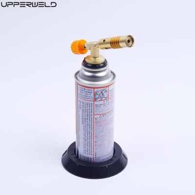 Cina BBQ Blowtorch Butano Gas Saldatura Torcia Pistola di Fiamma Testa Torcia in ottone con supporto OEM in vendita