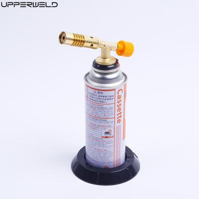 Cina BBQ Blowtorch Butano Gas Saldatura Torcia Pistola di Fiamma Testa Torcia in ottone con supporto OEM in vendita