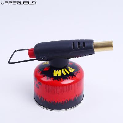中国 溶接 キャンプ ブロー トーチ ブタン ガス 溶接 トーチ プロパン トッチ ヘッド 調節可能な炎 販売のため