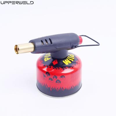 中国 溶接 キャンプ ブロー トーチ ブタン ガス 溶接 トーチ プロパン トッチ ヘッド 調節可能な炎 販売のため