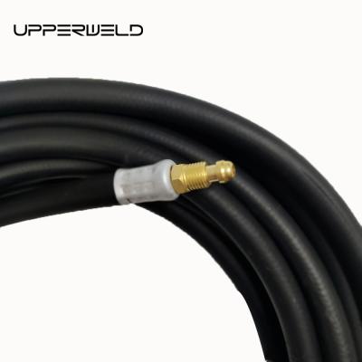 中国 パワーケーブル ゴムホース 空気冷却 TIG 溶接用品 WP17 トーチ 黒 販売のため