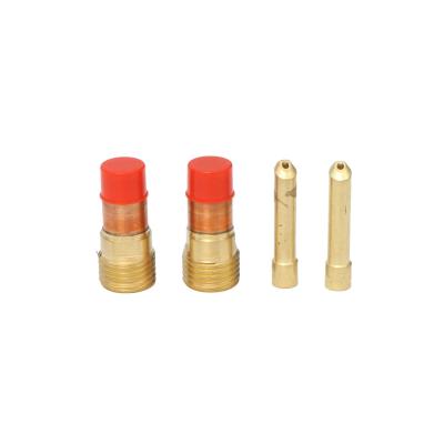 China Lente de gás 4GL116 de soldadura superior em ouro e kit de colar de cunha 4C116GS para tocha de soldagem WP17 18 26 à venda