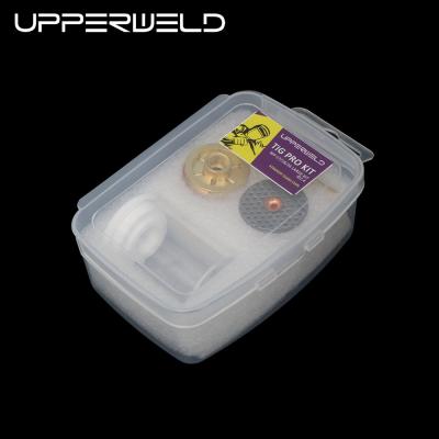 Cina WP17 18 26 Tig accessori di torcia di saldatura Kit di ugelli di vetro rettilineo per Tig in vendita