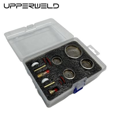 Cina WP17/18/26 Coppe di vetro a torcia Tig superiore 53NQCN Consumabili di saldatura TIG per supporto OBM personalizzato in vendita