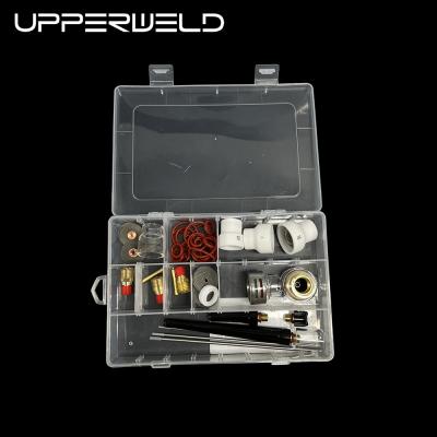 Cina Accessori per torce di saldatura 48PCS Nozzolo trasparente Parti di ricambio inclusi Collet Upperweld in vendita