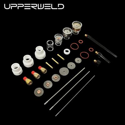 Cina Accessori per torce di saldatura 48PCS Nozzolo trasparente Parti di ricambio inclusi Collet Upperweld in vendita
