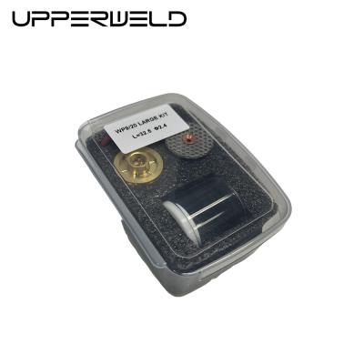 Cina WP-9/20 TIG Accessori di saldatura Kit di ugelli di quarzo Torcia Ricambi Coppe di vetro di grandi dimensioni Kit in vendita