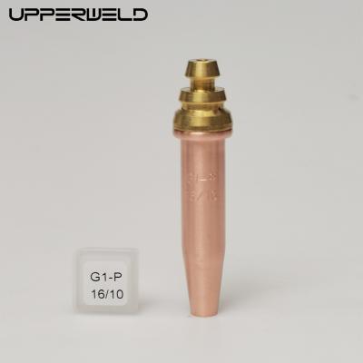 Cina Taglio del gas Nozzolo di taglio Propano Acetilene punta di taglio Ossigeno per UPPERWELD G1-P 16/10 in vendita