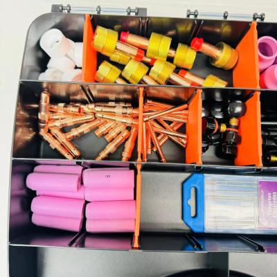 Cina TIG/MIG Strumenti e attrezzature di saldatura Box di stoccaggio con organizzatore hardware design superiore in vendita