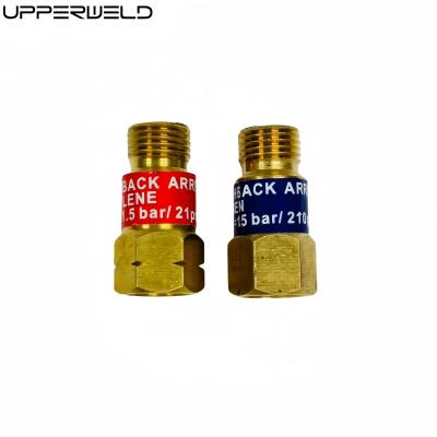 China Versatile zuurstof- en acetyleen flashback-arrestor voor verschillende lastoepassingen Te koop