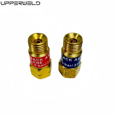 China Versatile zuurstof- en acetyleen flashback-arrestor voor verschillende lastoepassingen Te koop