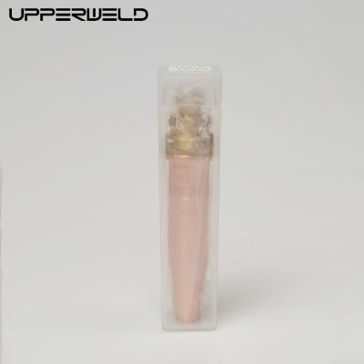 中国 プロパンタッチャプロフェッショナルグレードのためのフル銅G1-P 16/10上部の切断ノズル 販売のため