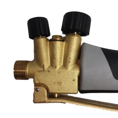 China N.W. 318.6g Op maat gemaakte ondersteuning OEM bovenste gashandgreep Weedburner-handgreep met pilootklep Te koop