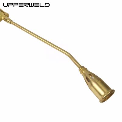 Cina Caldaia di erba in ottone superiore ugello di gas per torcia di riscaldamento oro in vendita