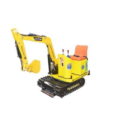 China Kids excavator mini excavtor with coin collector with music for sale