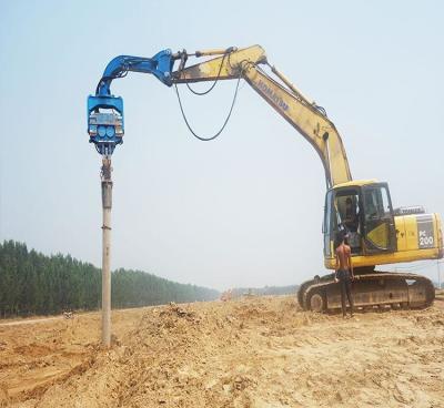 China Pile hammer for excavator use with good price for sale