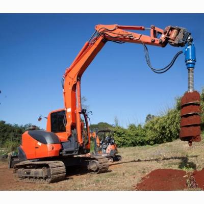 China High effective earth auger drilling rig with high quality for sale
