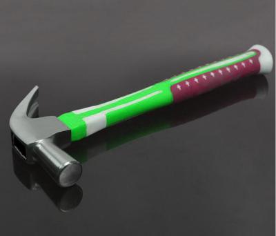 China British Type Carbon Steel Hand Claw Hammer with Plastic handle (XL0040-3) for sale