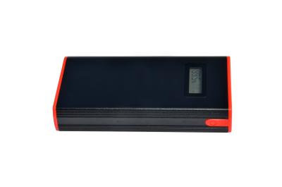 China Qualcomm QC 2.0 Portable Power Bank with 6000 mAh & 15V/5A input Aluminum case Black for sale