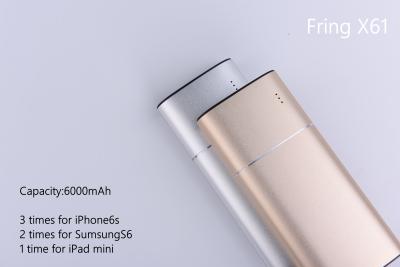China New quick charging 6000mah qc2.0 power bank for Android Phone 15 minutes to charge full for sale