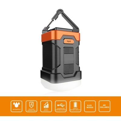China Super bright waterproof rechargeable camping lantern camping tent light for sale
