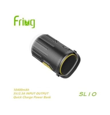 China 3-in-1 Bluetooth Speaker Power Bank Camping LED Light 10400 mAh waterproof for sale