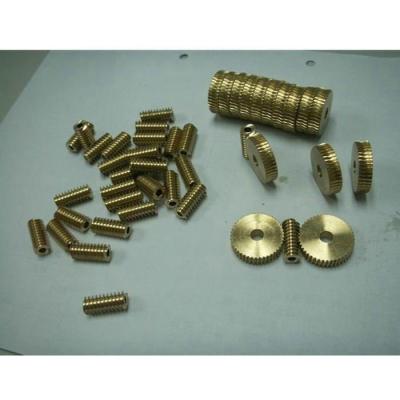 China CNC Machining Precision Micro Worm Gear 0.5 Module 8mm Diameter for sale