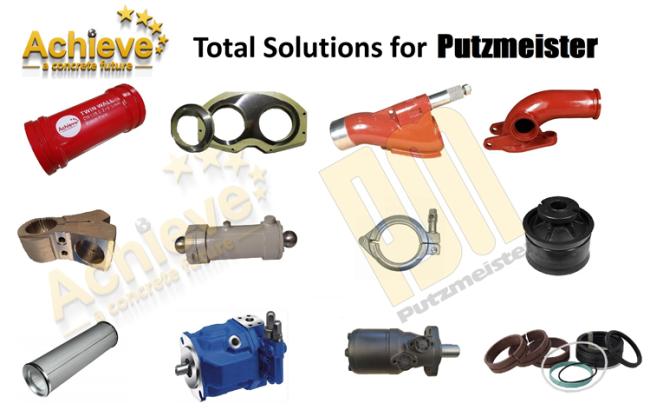 Double shaft mixer single shaft paddle mixer pm concrete pump 60mm chrome end mixing mixer shaft