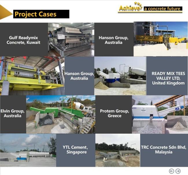 CH-100 CONCRETE RECYCLE SYSTEM Concrete recycler Ready mix reclaimer