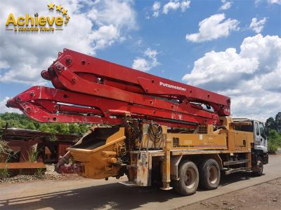 Cina Il camion ha montato la flessibilità massima della pompa per calcestruzzo M38-5 su 3 assi in vendita