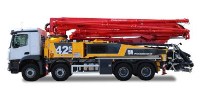 China Used M42-5 4141 Putzmeister Truck Mounted Mortar Pump Delivery Line for sale