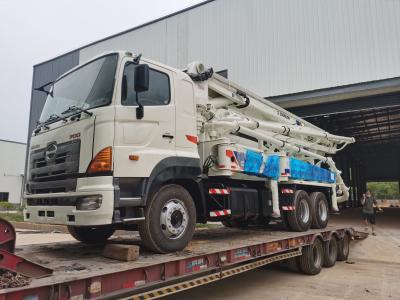 China 37X-5RZ Used Zoomlion Boom Concrete Pump Trucks 37M for sale