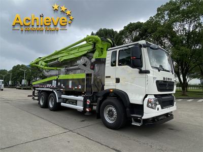China 40X-5RZ 40M Used Zoomlion Boom Concrete Pump Trucks Concrete Material Indus for sale