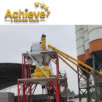 China HZS60 Concrete Batching Plant Stationary Ready Mixed 60m3/H 3.8m for sale