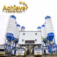 China HZS120 Concrete Batching Plant with 120m³/h Output Capacity and JS2000 Mixer for Industrial Construction Projects for sale