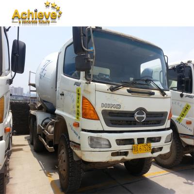 China HINO Chassis Used ZOOMLION Concrete Pump 10JBG-R Concrete Truck Mixer for sale