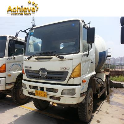 China HINO Chassis Used ZOOMLION Concrete Pump 10JBG-R Concrete Truck Mixer for sale