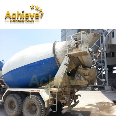 China HINO Chassis Used ZOOMLION Concrete Pump 10JBG-R Concrete Truck Mixer for sale