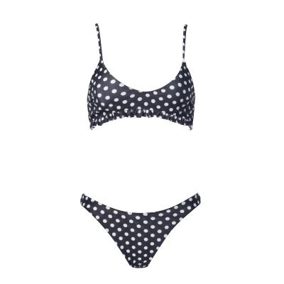 China Tiered Layer Tie a Knot Front Top With Low waist Bikini swimsuit high cut for sale