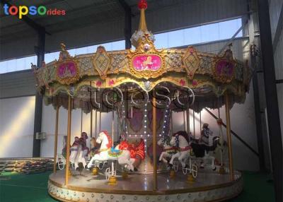 Cina Copertura classica dell'attrezzatura di giro 6×6×6 m. del cavallo del carosello del parco di divertimenti in vendita