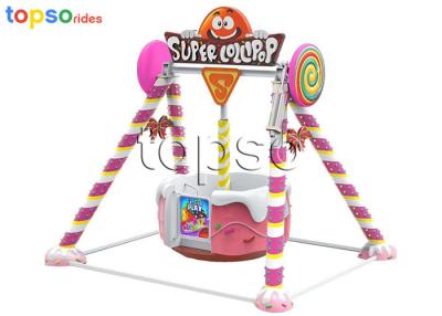 Cina Giri d'acciaio del parco dei bambini della vetroresina 5 giri eccellenti dell'oscillazione del centro commerciale di giri della lecca-lecca di Seat in vendita