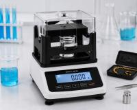 China 0.01g Readability Density Balance Ceramic  Solid Materials Digital Analytical Balance for sale