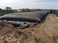 China Lightweight Customized Geotextile Dewatering Tubes Cylindrical Shaped for sale