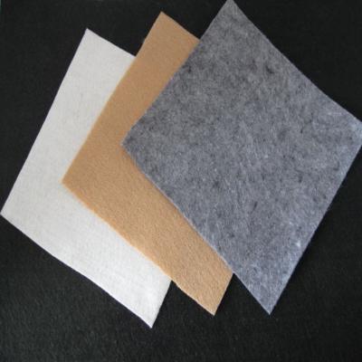 China Premium Needle-Punched Short Fiber Non Woven Geotextile Fabric For Soil Stabilization for sale